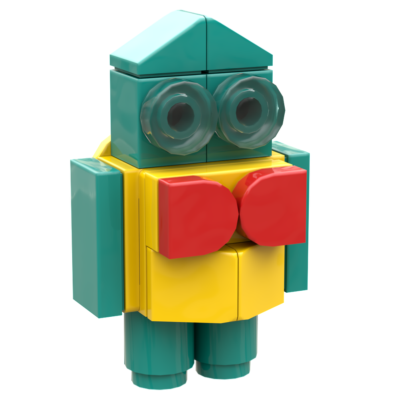 LEGO MOC He's a massive nerd He's Bobot/Tacoboi by tacotaco64™️ ...