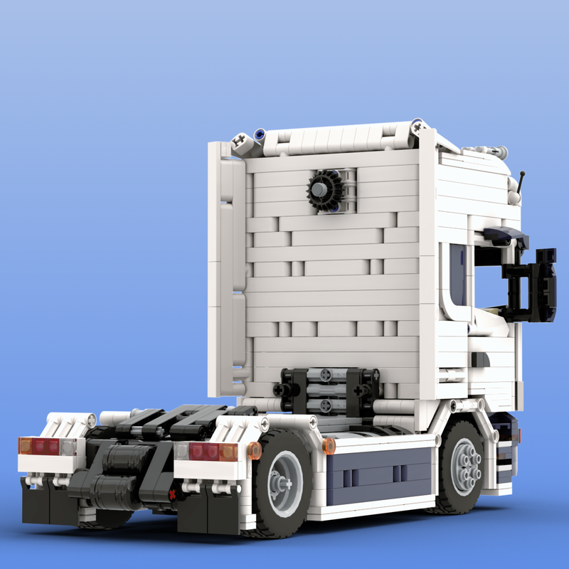 LEGO MOC Scania 164L Topline with logging trailer by OldOlneyLego ...