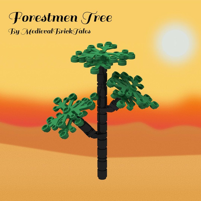 LEGO MOC Forestmen Tree by BrickTales | Rebrickable - Build with LEGO