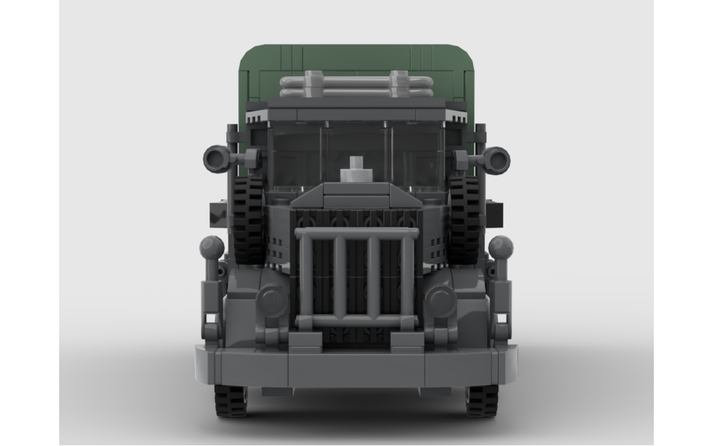 Lego Moc Mercedes Benz Lg3000 By Delta38 Rebrickable Build With Lego