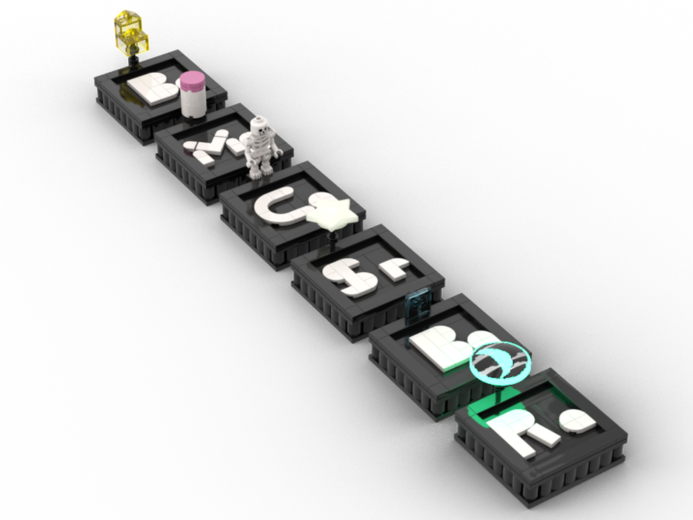 LEGO MOC Alkaline Earth Metals: The Periodic Table of the Elements by ...