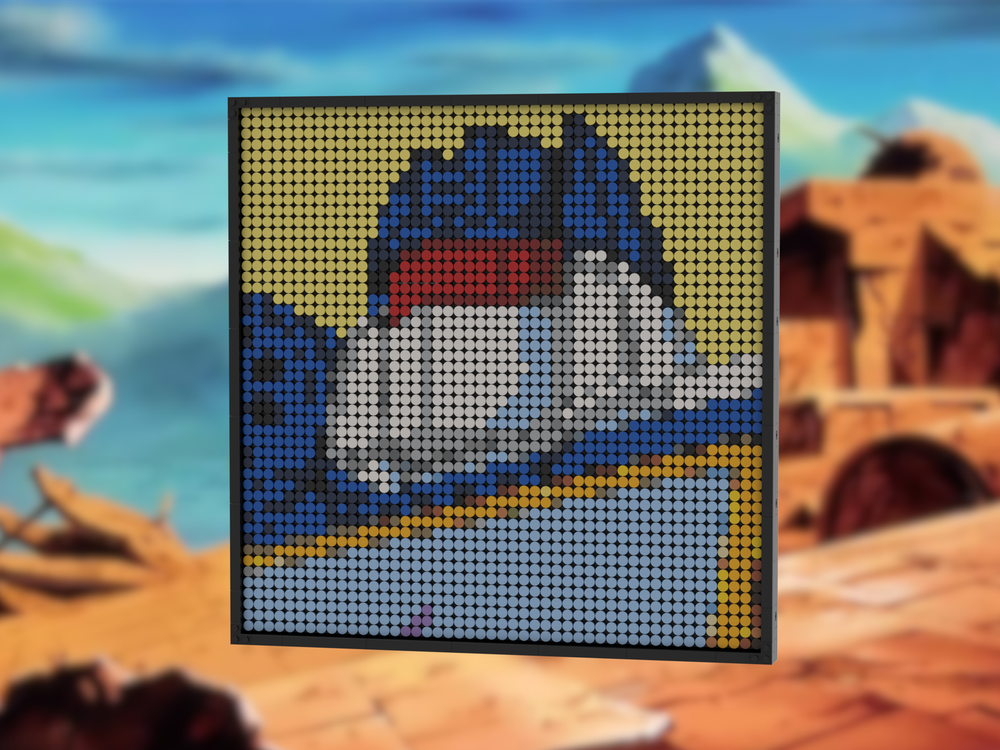LEGO MOC Soundwave LEGO Art by Bucktopus | Rebrickable - Build with LEGO