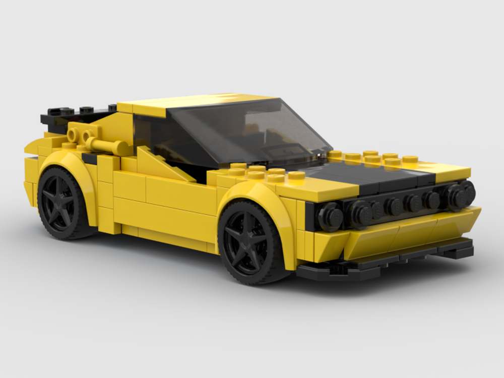 LEGO MOC Ford Mustang 302 Boss 76901 by 6th gear | Rebrickable - Build ...