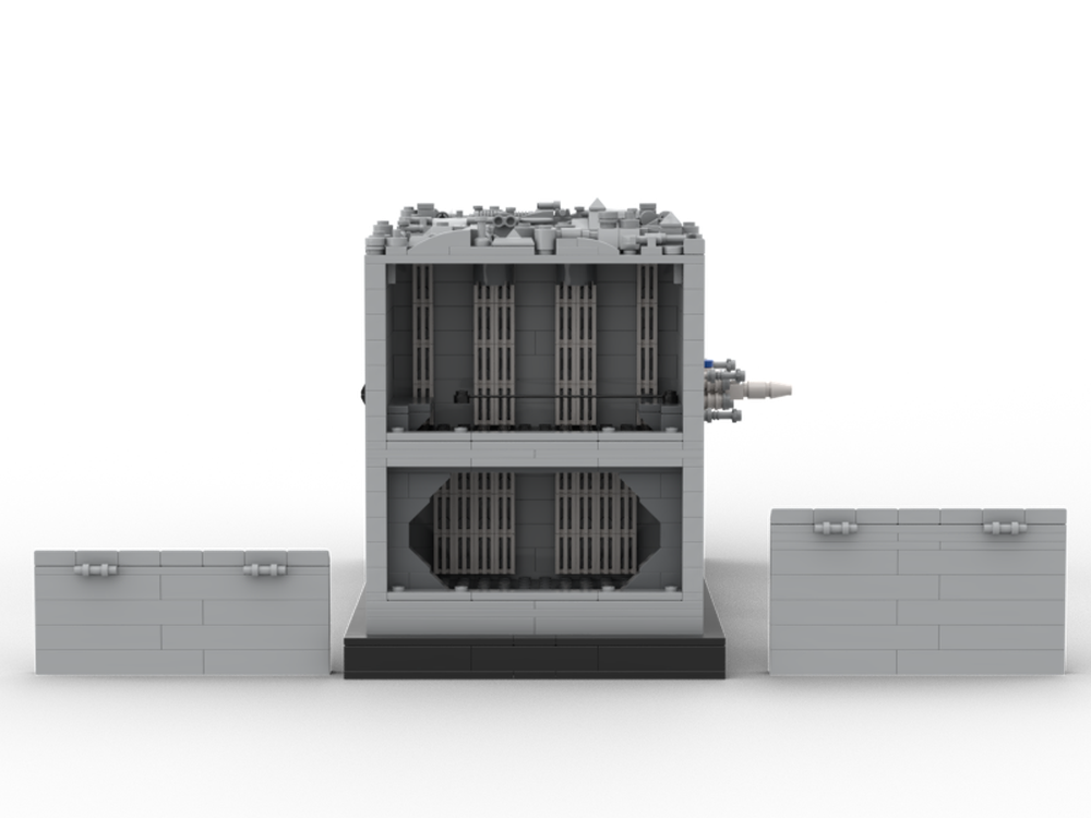 Lego Moc Death Star Trench Run By Thegreenbeeeen Rebrickable Build