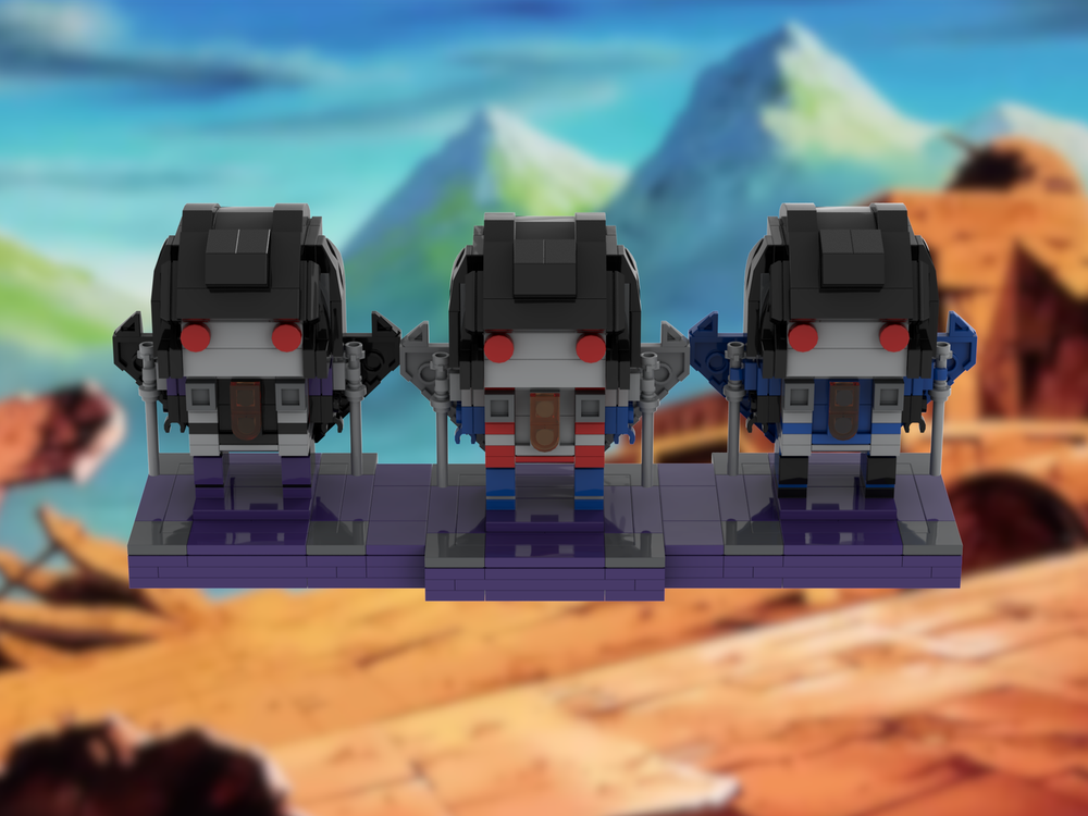 LEGO MOC Decepticon Seekers Triple Pack by Bucktopus | Rebrickable ...