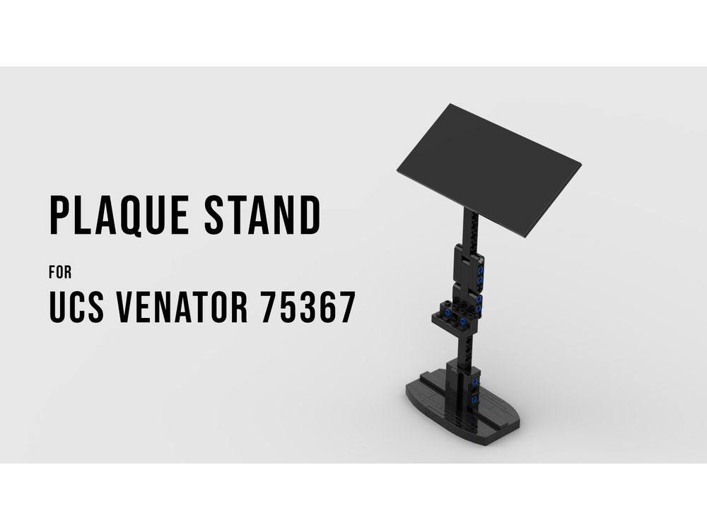 LEGO MOC Angled Stand for UCS Venator by sirbuilders12 | Rebrickable ...