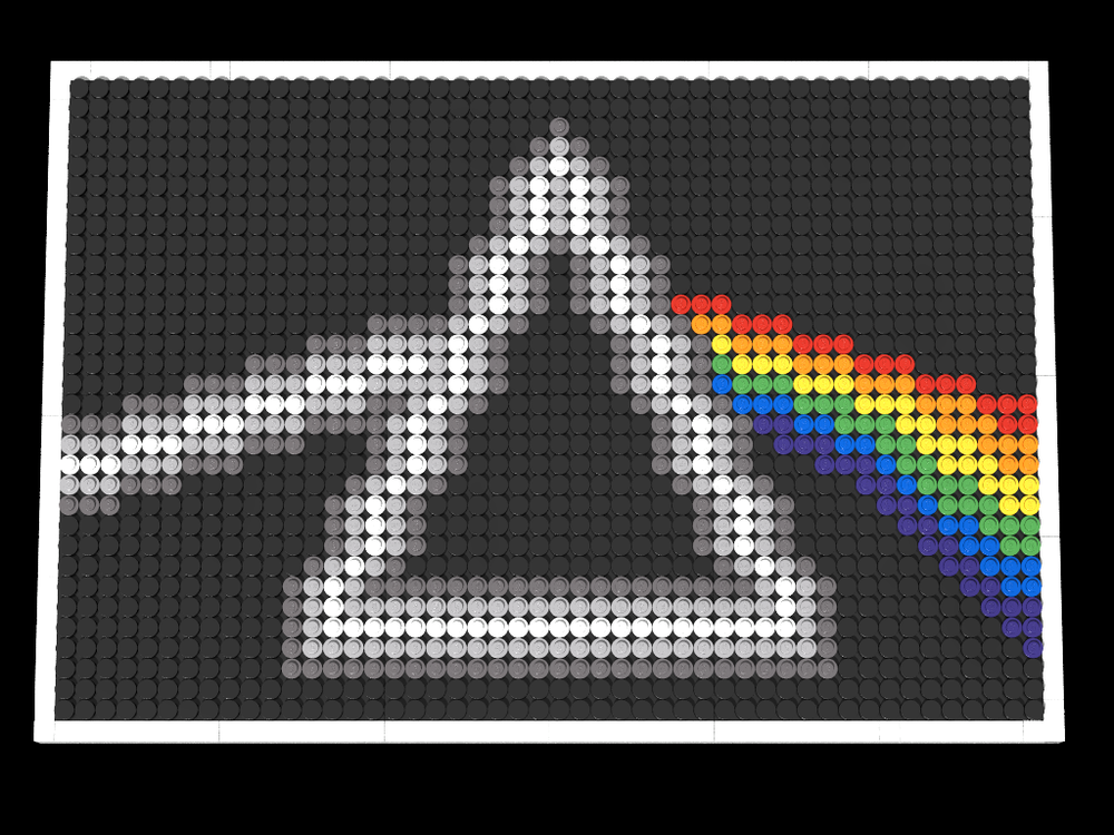 LEGO MOC The Dark Side Of The Moon by Pink Floyd by raguidel ...
