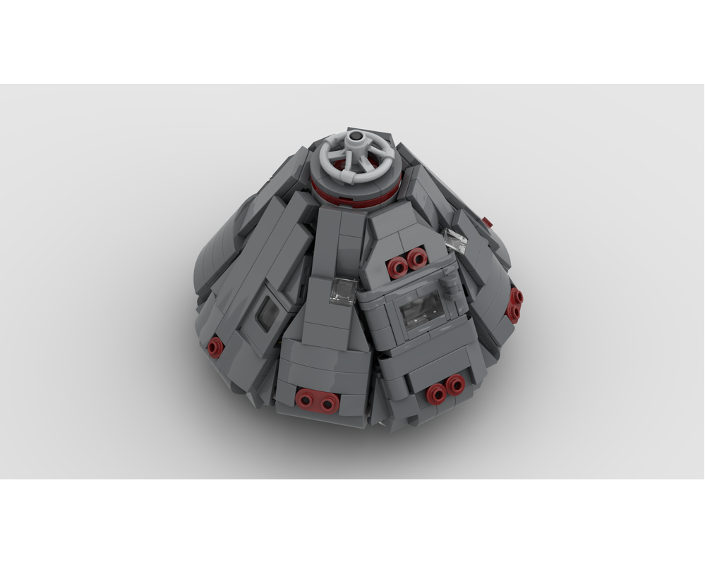 LEGO MOC v3.0 NASA Apollo Command Module MOC- Minifigure scale- Mod of ...