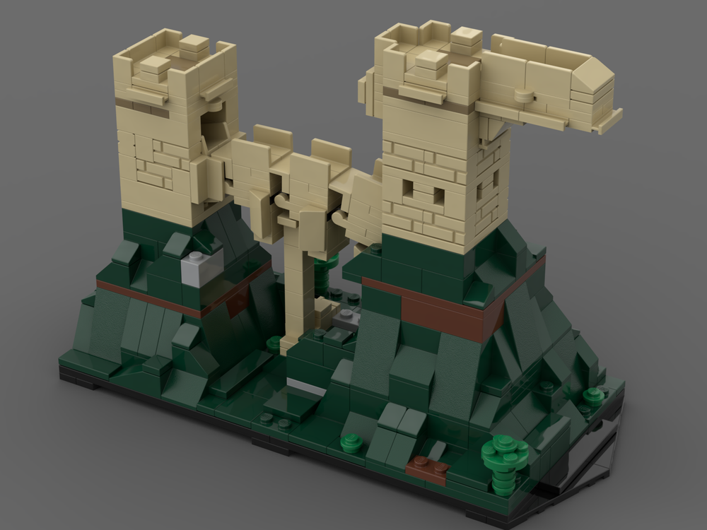 LEGO MOC two towers by mathieuguyot | Rebrickable - Build with LEGO