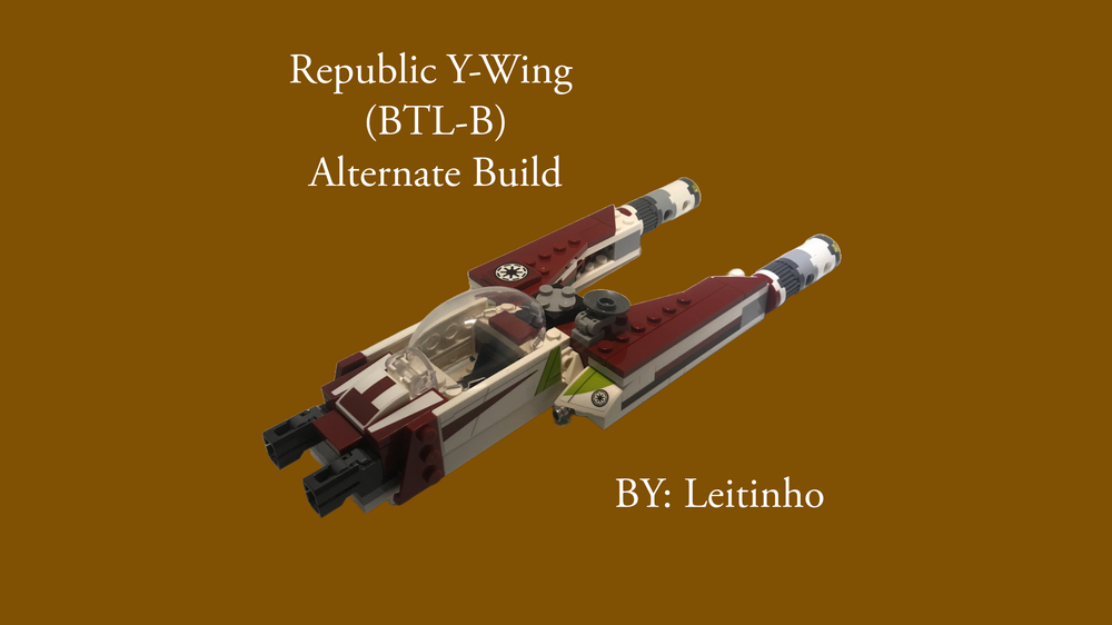 LEGO MOC BTL-B Y-Wing (Republic Y-Wing) - Set 75333 Alternate Build by ...