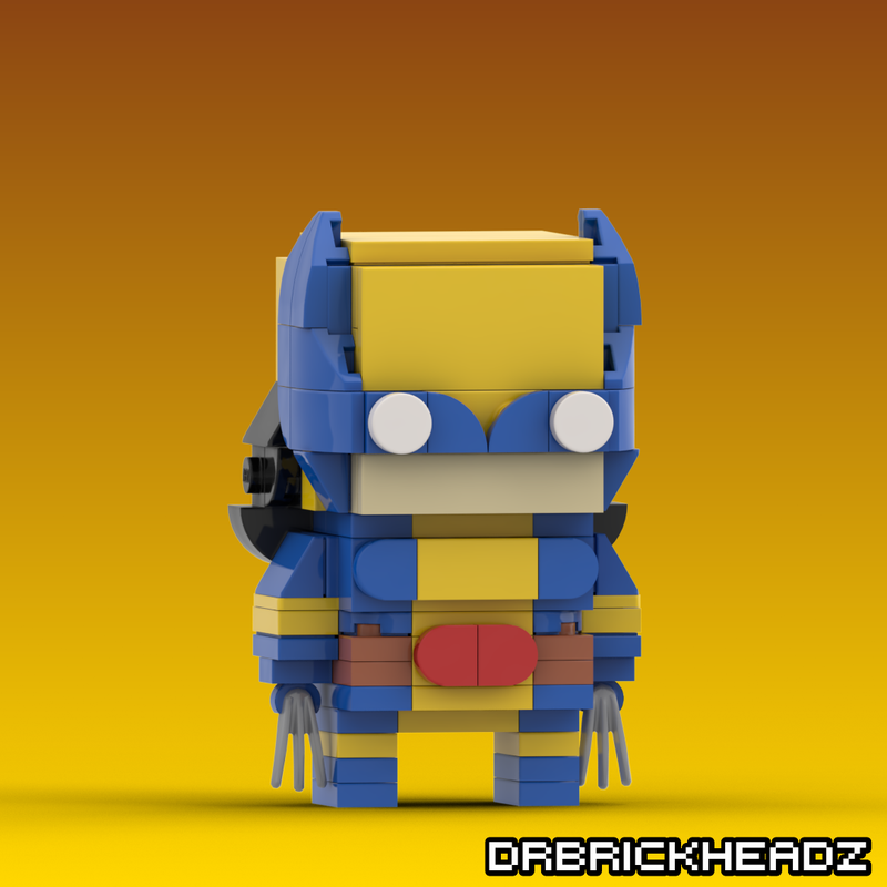 LEGO MOC Wolverine (Laura Kinney) Brickheadz by DrBrickheadz ...