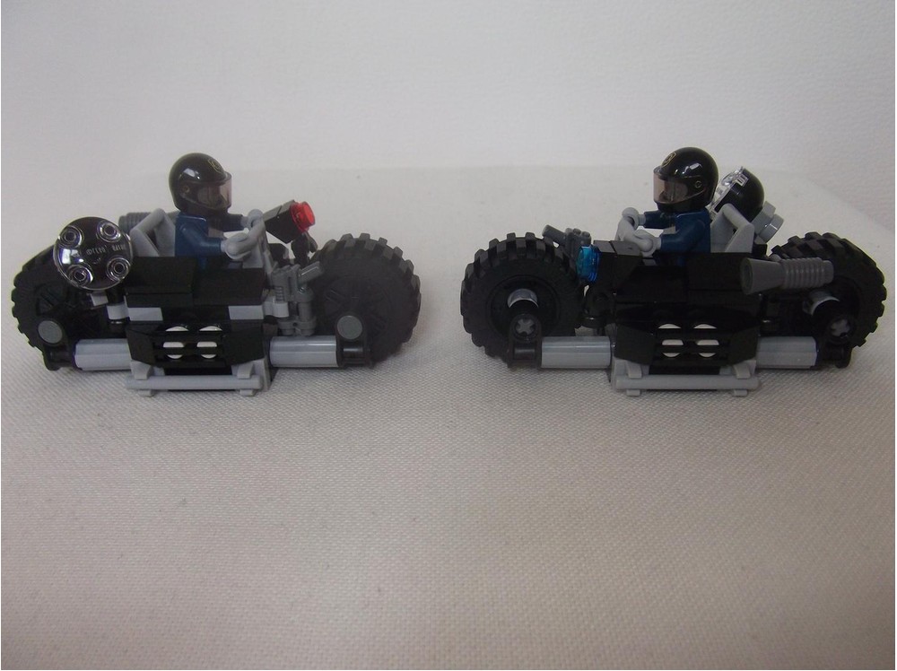 LEGO MOC Super Secret Police Copper Chopper Bikes by Chrues ...