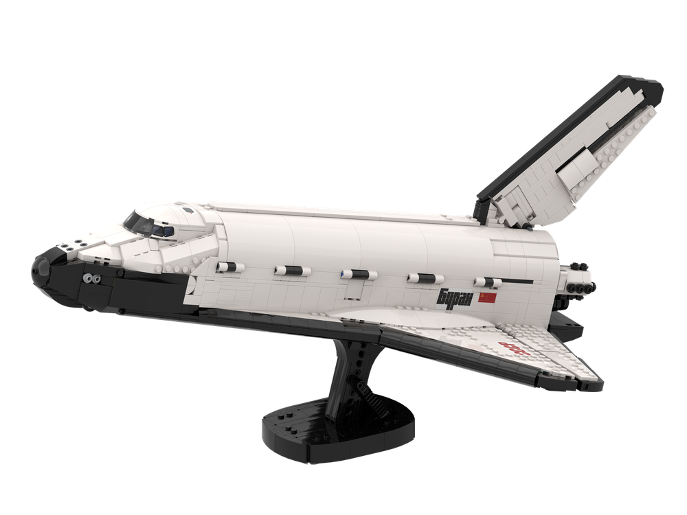 LEGO MOC Buran OK-1.01 (1:70 scale) by TiPi_MiouMiou | Rebrickable ...