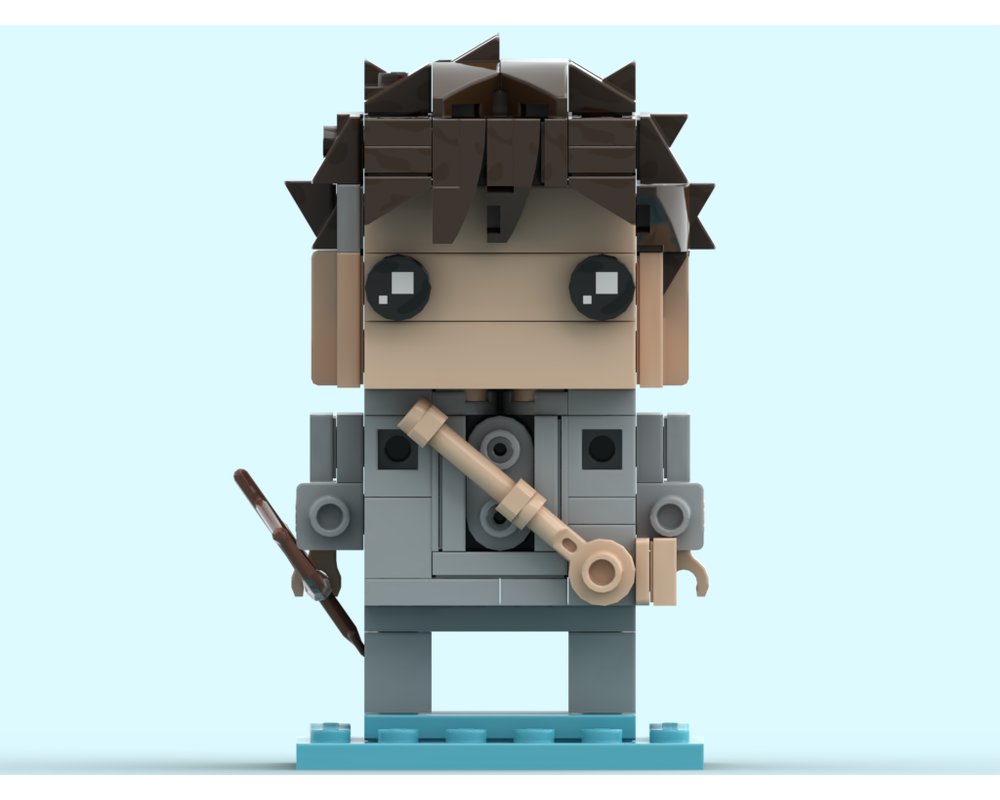 LEGO MOC Mahito Maki - The Boy and The Heron - Studio Ghibli BrickHeadz ...
