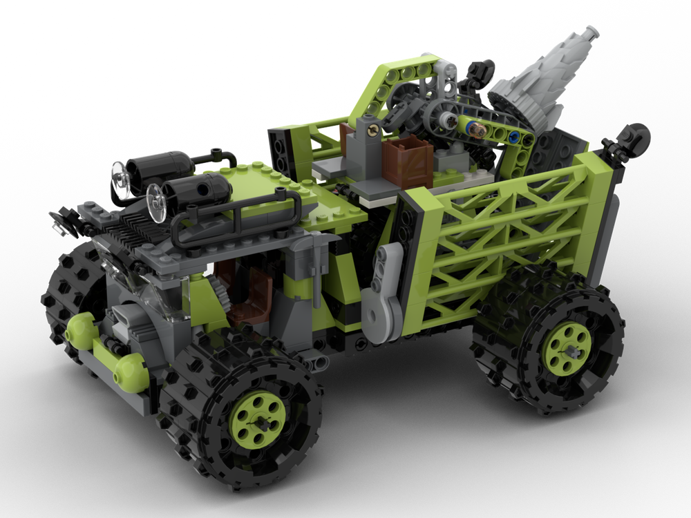 LEGO MOC Cavern Explorer and Diorite Driller by Jengoli | Rebrickable ...