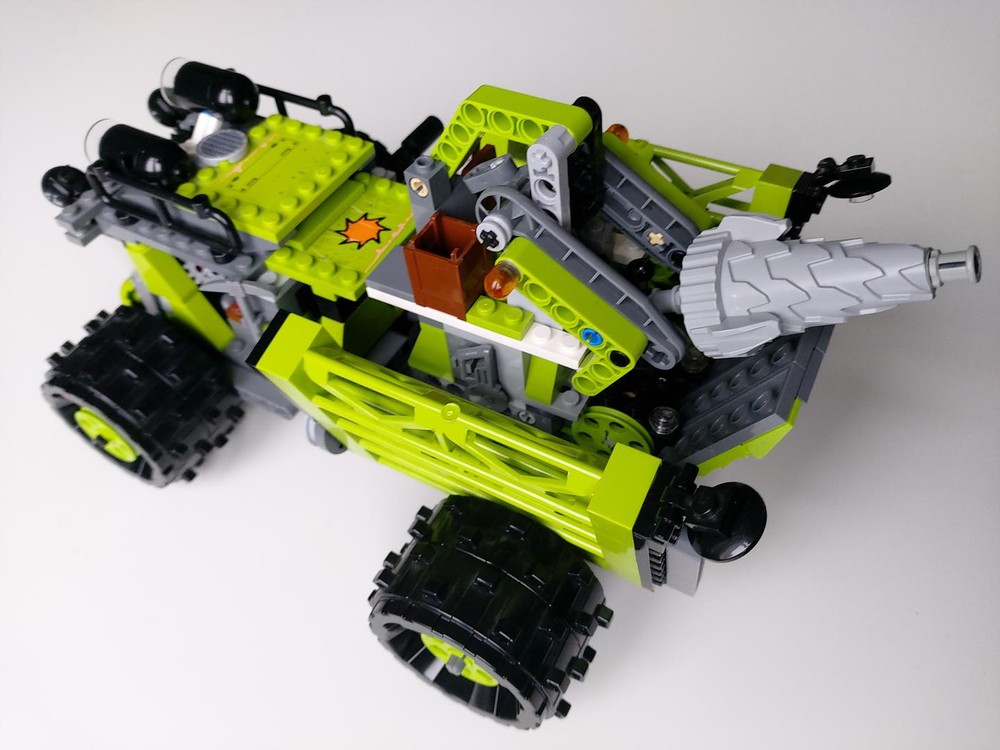 LEGO MOC Cavern Explorer and Diorite Driller by Jengoli | Rebrickable ...