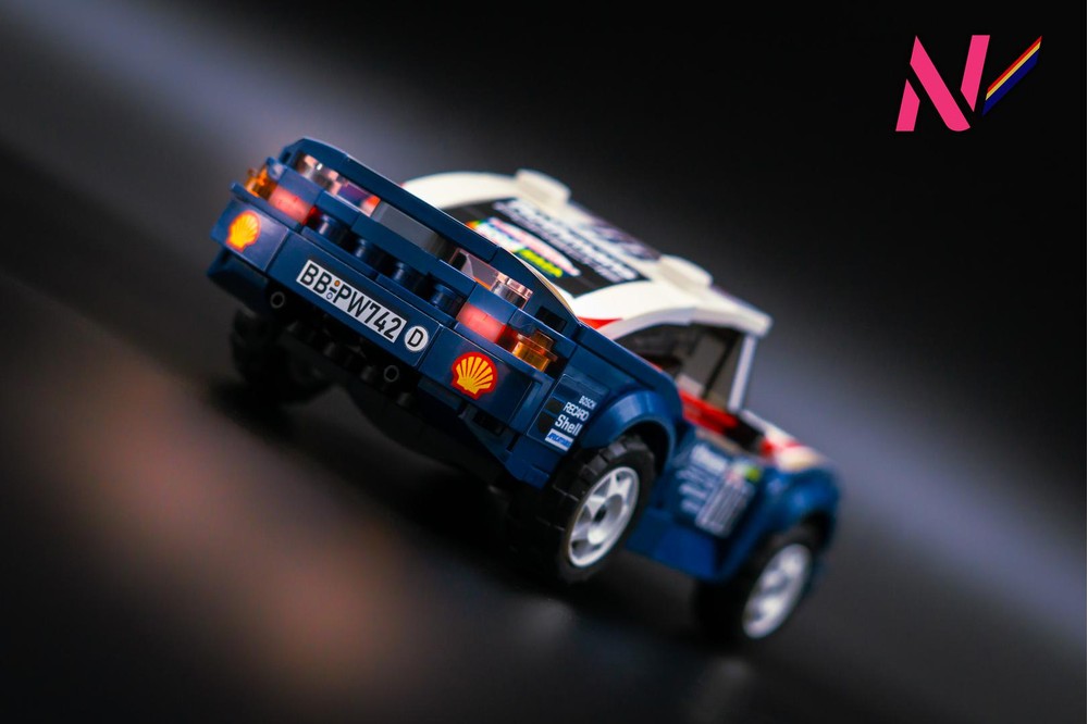 Lego Moc Porsche 959 Dakar By Nv Carmocs Rebrickable Build With Lego