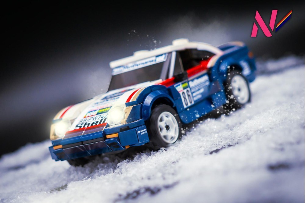 Lego Moc Porsche 959 Dakar By Nv Carmocs Rebrickable Build With Lego