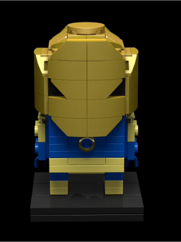 LEGO MOC Doctor Fate Brickheadz by raguidel | Rebrickable - Build with LEGO