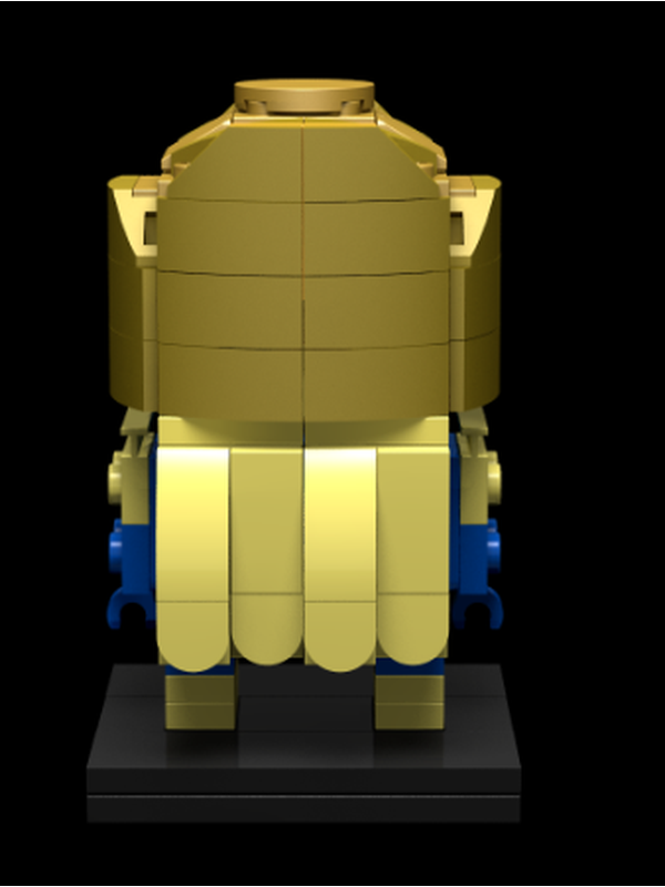 LEGO MOC Doctor Fate Brickheadz by raguidel | Rebrickable - Build with LEGO