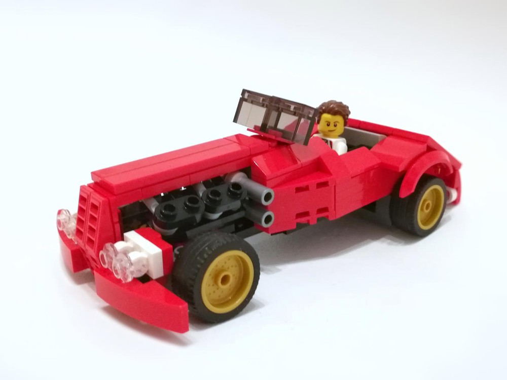 LEGO MOC Hot Rod by tombert2 | Rebrickable - Build with LEGO