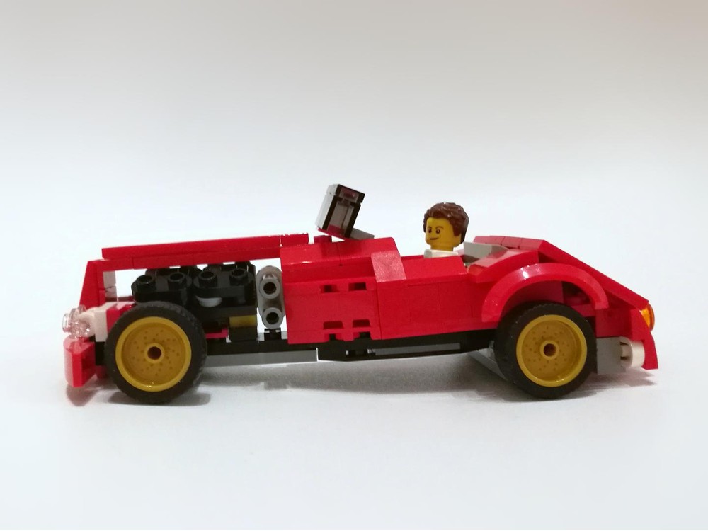 LEGO MOC Hot Rod by tombert2 | Rebrickable - Build with LEGO