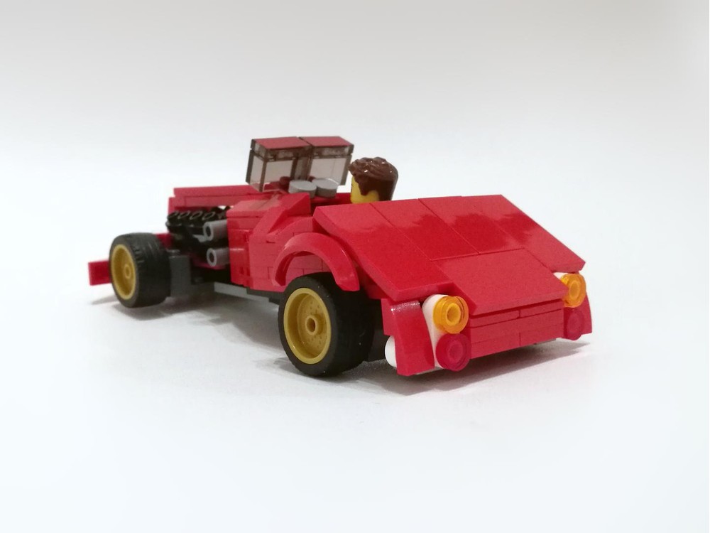 LEGO MOC Hot Rod by tombert2 | Rebrickable - Build with LEGO
