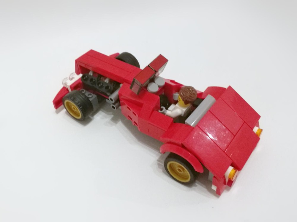 LEGO MOC Hot Rod by tombert2 | Rebrickable - Build with LEGO