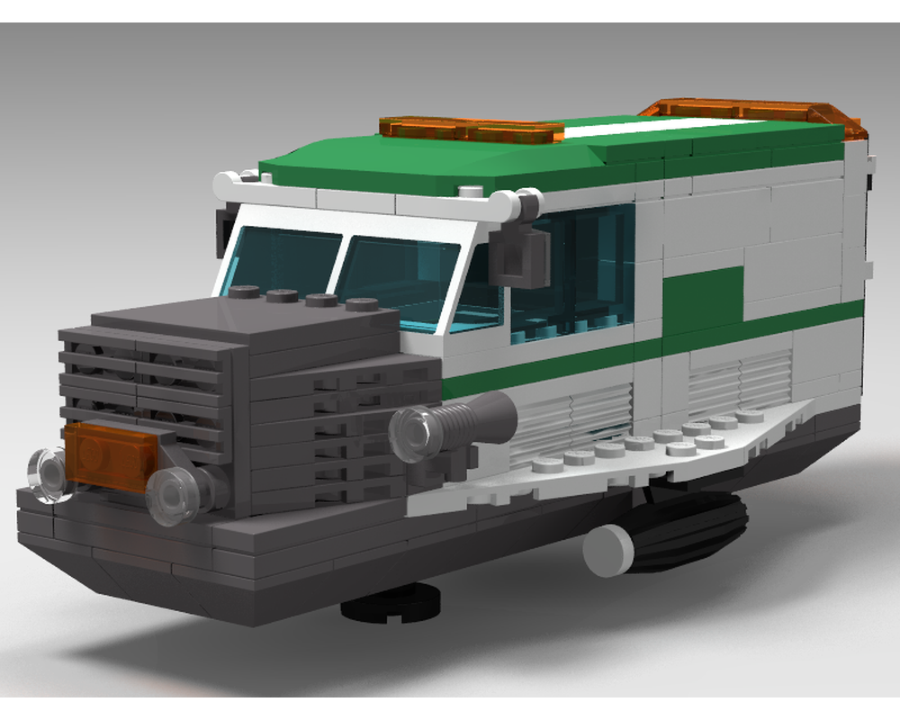 LEGO MOC Armored Van by DKJR419 | Rebrickable - Build with LEGO