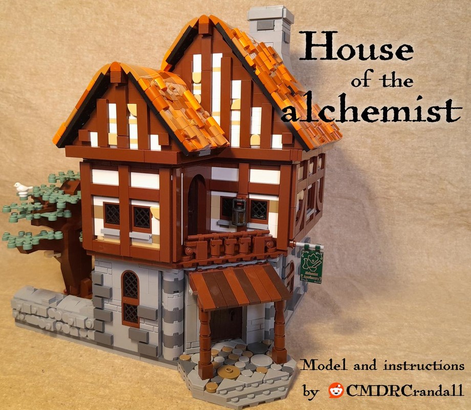 LEGO MOC House of the alchemist by JudCrandall | Rebrickable - Build ...