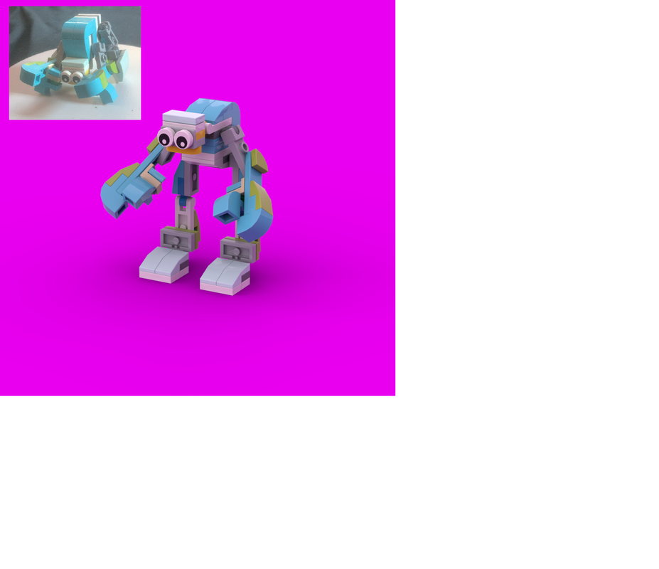 LEGO MOC crab transformer from LEGO Creator set 31128: Dolphin and ...