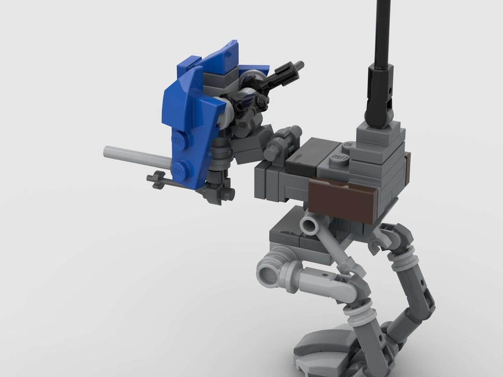 LEGO MOC AT-RT Minifigure scale 501st by AwacateGamer | Rebrickable ...