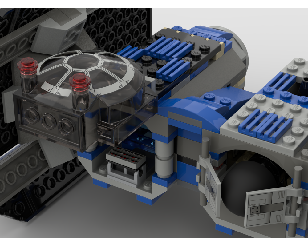 LEGO MOC TIE Bomber 4479 Update by sgtscoopy | Rebrickable - Build with ...