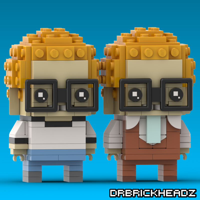 LEGO MOC Napoleon Dynamite Brickheadz by DrBrickheadz | Rebrickable ...