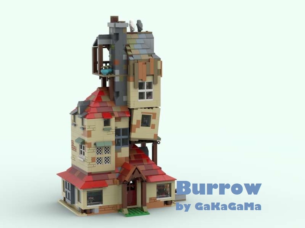 LEGO MOC W family cottage by GaKaGaMa | Rebrickable - Build with LEGO