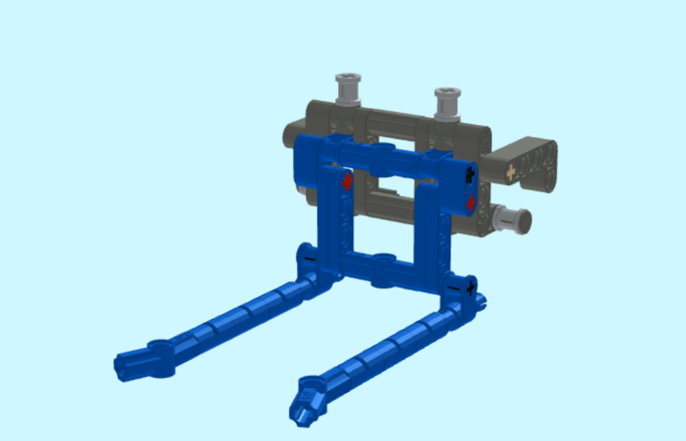 LEGO MOC Bale Fork by SiKi22 | Rebrickable - Build with LEGO