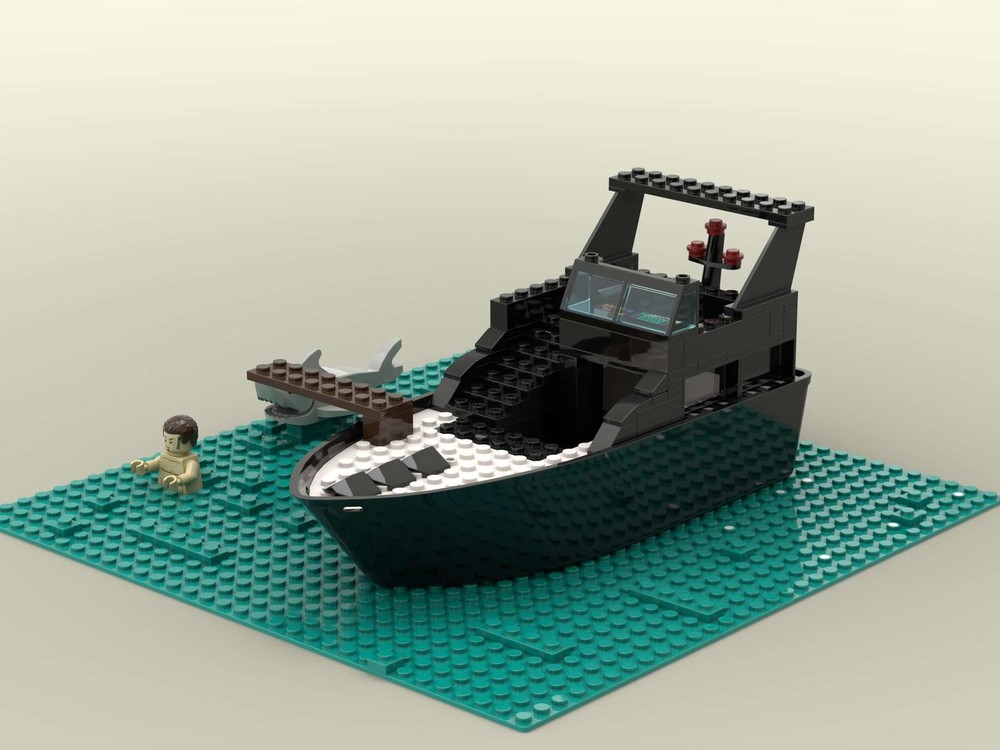 LEGO MOC yacht by Txizu | Rebrickable - Build with LEGO