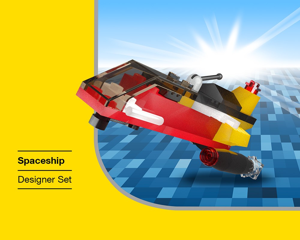 LEGO MOC Spaceship by WoodenBoxProjects | Rebrickable - Build with LEGO