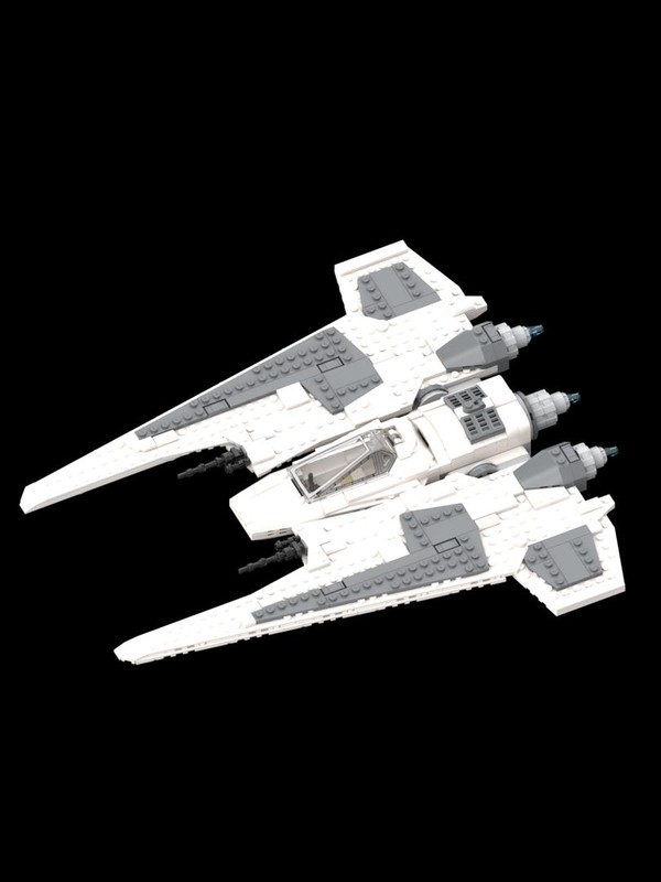 LEGO MOC Mandalorian Fang Fighter by rvn0516 | Rebrickable - Build with ...