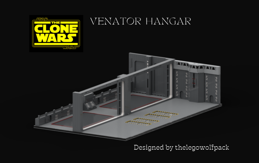 LEGO MOC Venator hangar by thelegowolfpack | Rebrickable - Build with LEGO