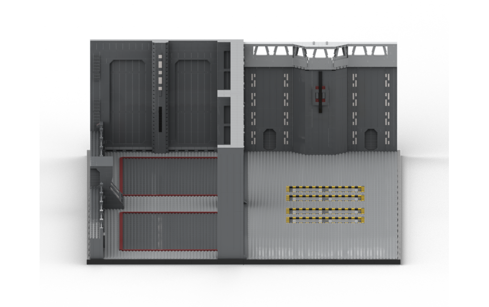Lego Moc Venator Hangar By Thelegowolfpack Rebrickable Build With Lego
