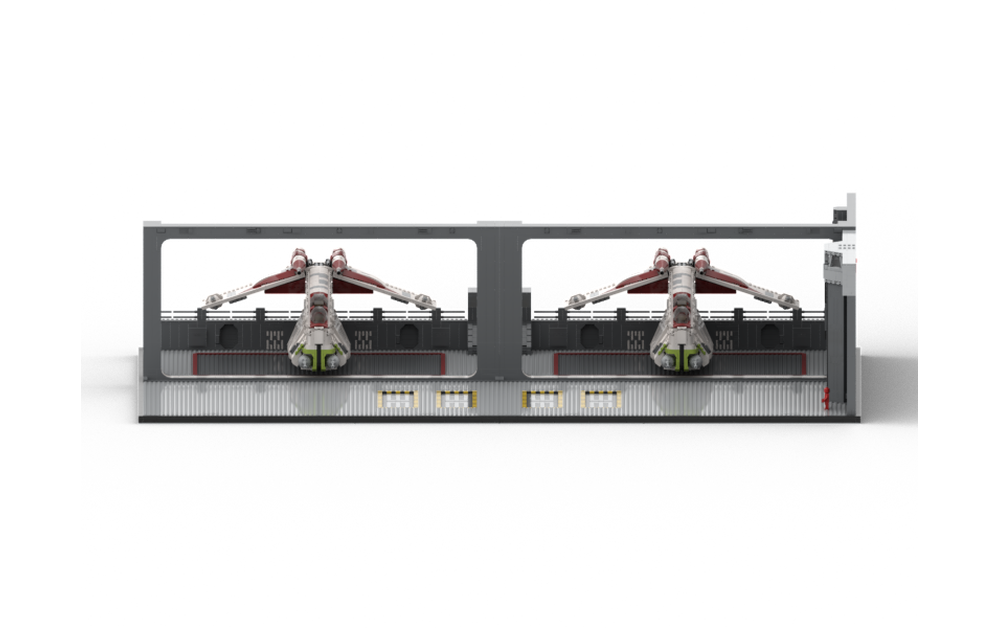 Lego Moc Venator Hangar By Thelegowolfpack Rebrickable Build With Lego
