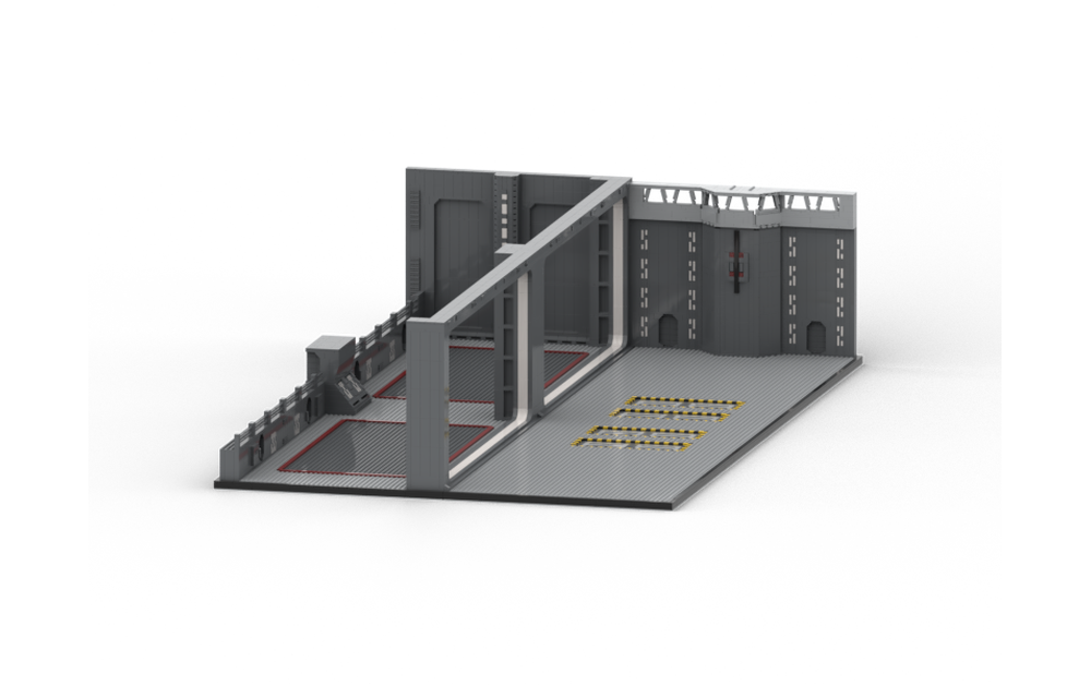 Lego Moc Venator Hangar By Thelegowolfpack Rebrickable Build With Lego