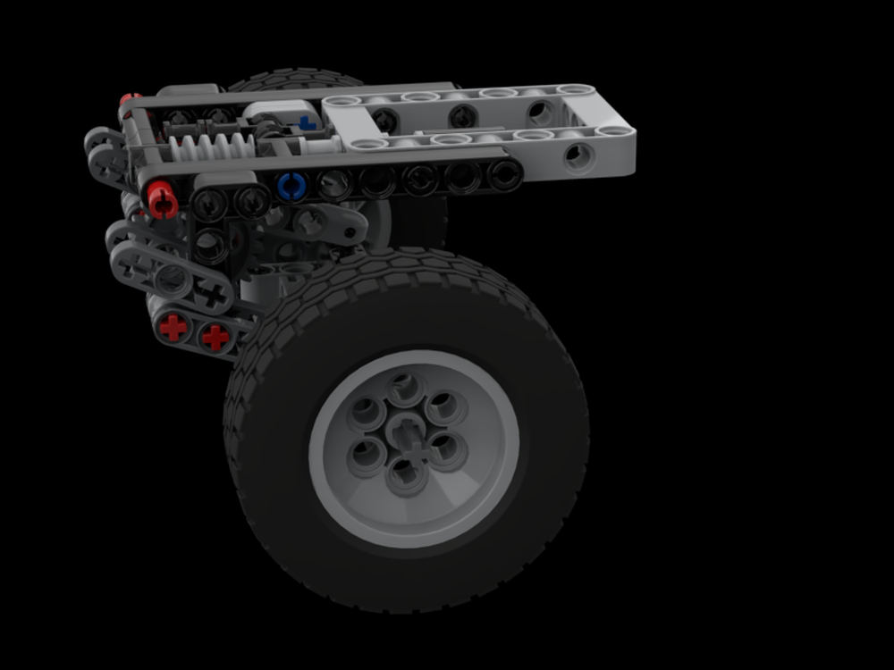 LEGO MOC Lift Axle/ Liftachse by bricking11 | Rebrickable - Build with LEGO