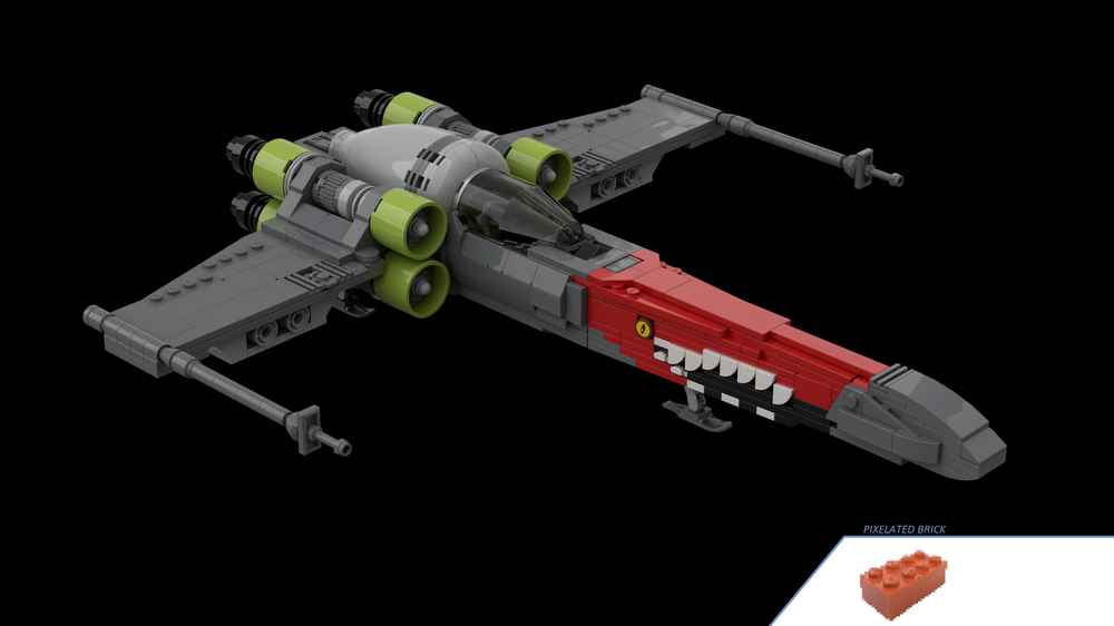 LEGO MOC Bounty Hunter Z-95 (Heavy) Starfighter by Pixelated Brick ...