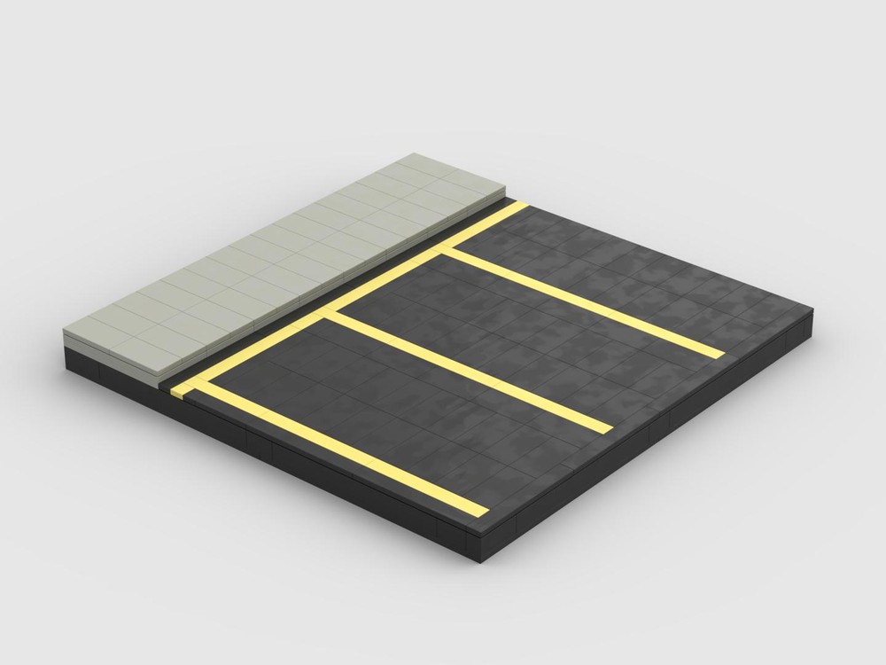 LEGO MOC parking slot by gabigravity | Rebrickable - Build with LEGO