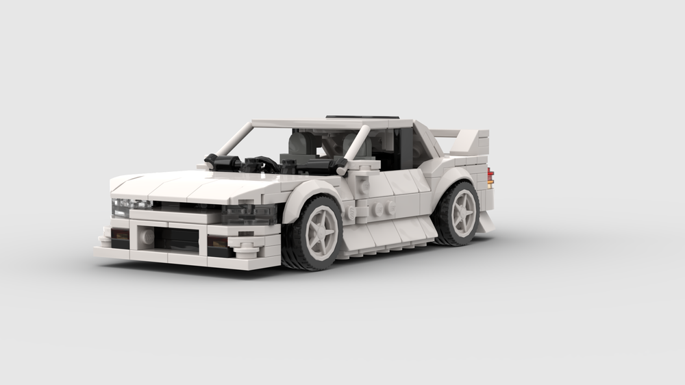 LEGO MOC Nissan Silvia S14 MOC by Roman1179_ | Rebrickable - Build with ...