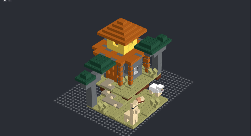 LEGO MOC-168449 The Savanna Village by ConsiderANapkin | Rebrickable ...