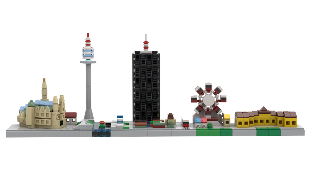 LEGO MOC-168454 Vienna City Skyline by kubak5 | Rebrickable - Build ...