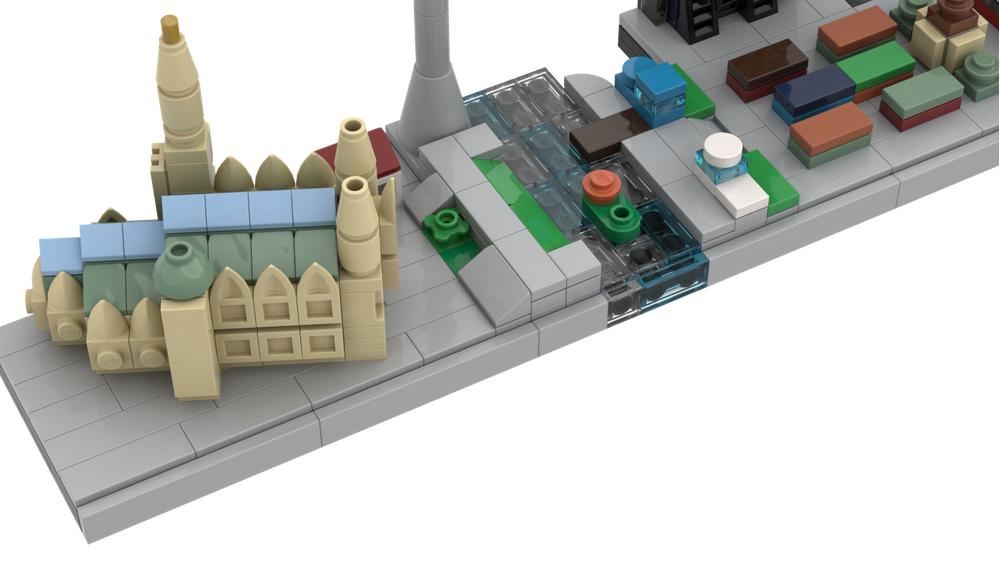 LEGO MOC Vienna City Skyline by kubak5 | Rebrickable - Build with LEGO